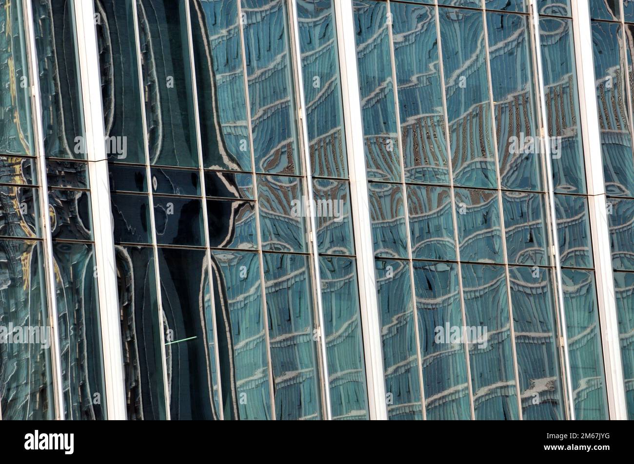 modern architecture with sun reflections Stock Photo - Alamy