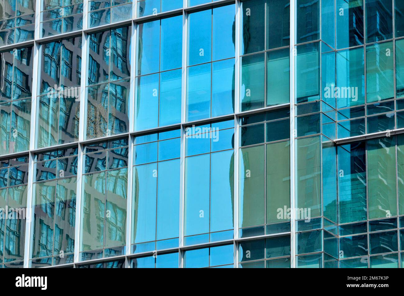 modern architecture with sun reflections Stock Photo - Alamy