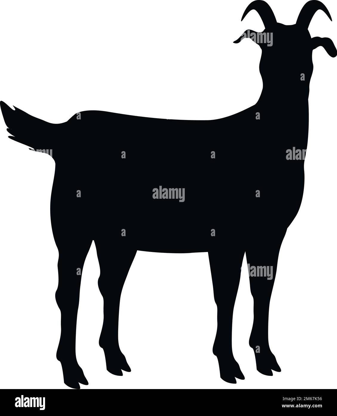goat farm animal Stock Vector Image & Art - Alamy
