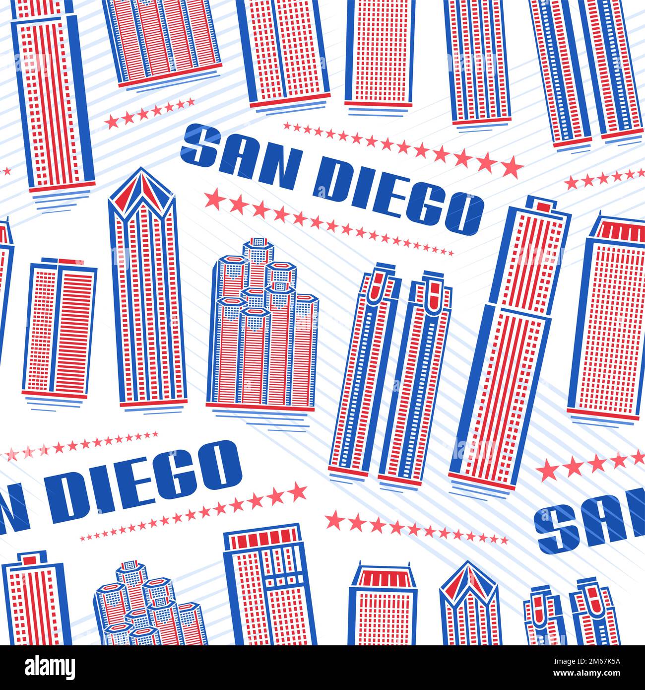 Red building california Stock Vector Images - Alamy