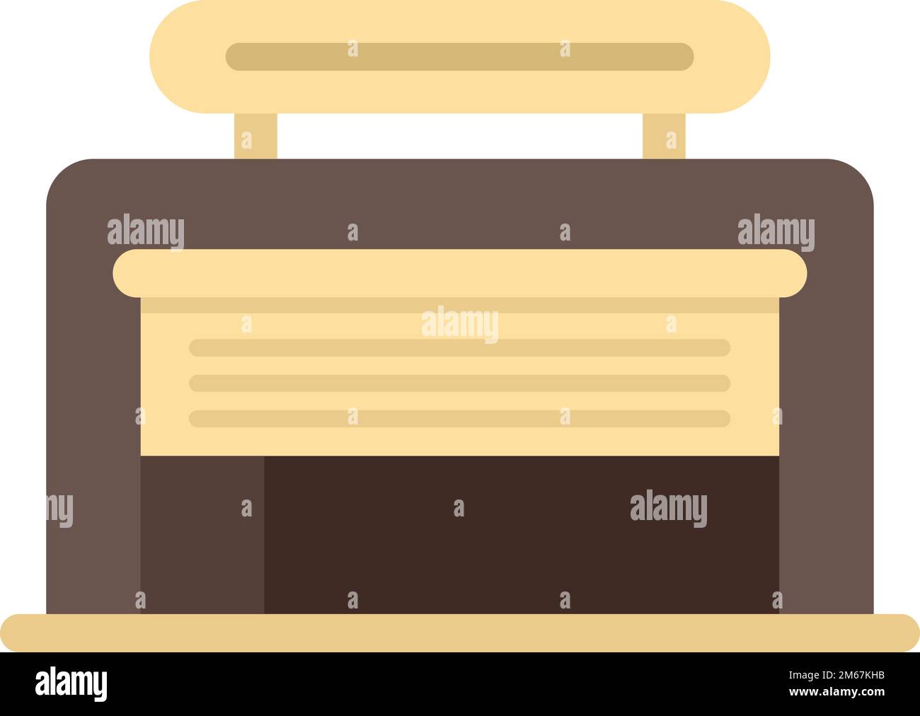 Car repair garage icon flat vector. Auto service. Tire man isolated ...