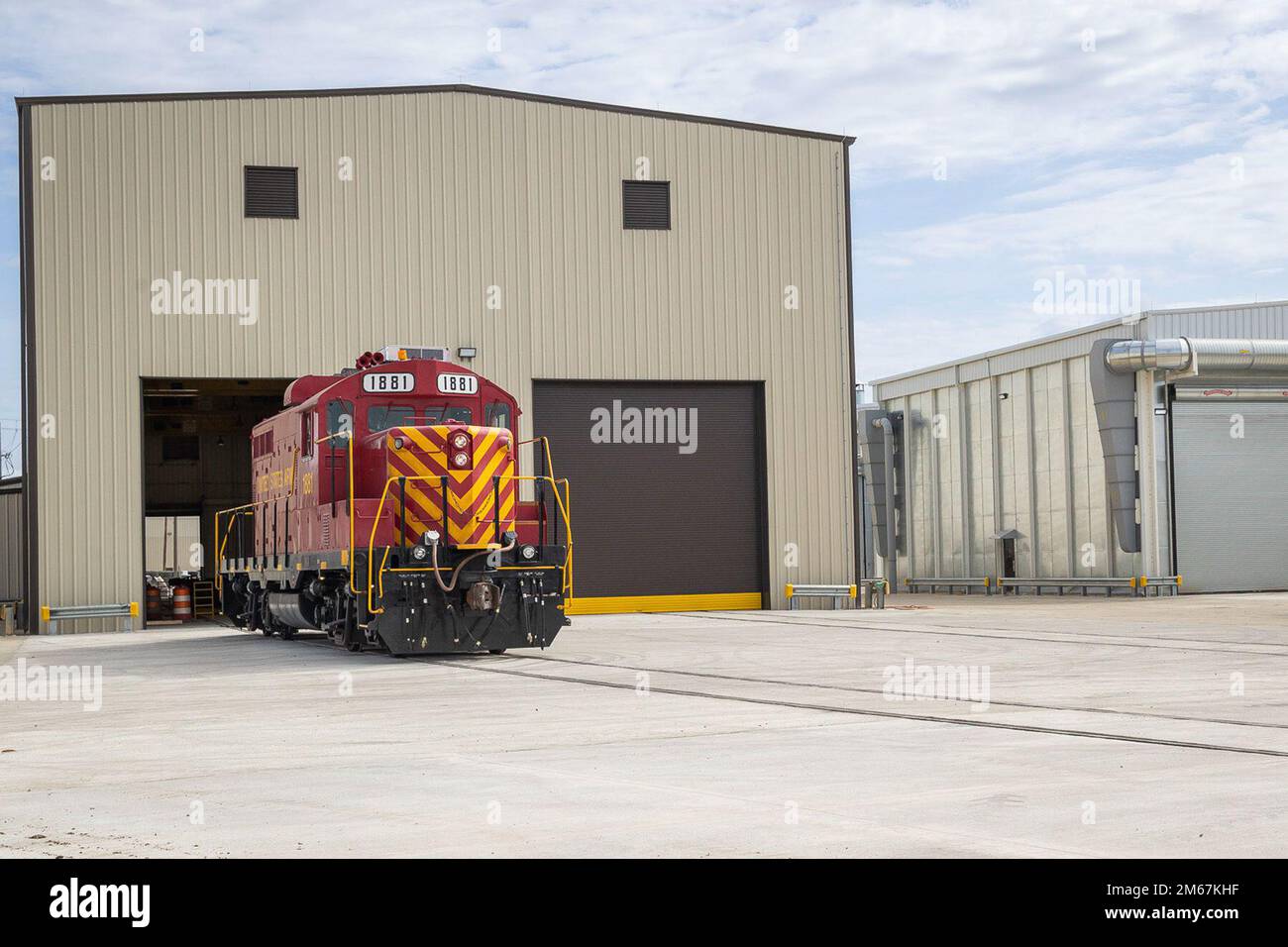 The Defense Generator Rail Center at Anniston Army Depot features ...