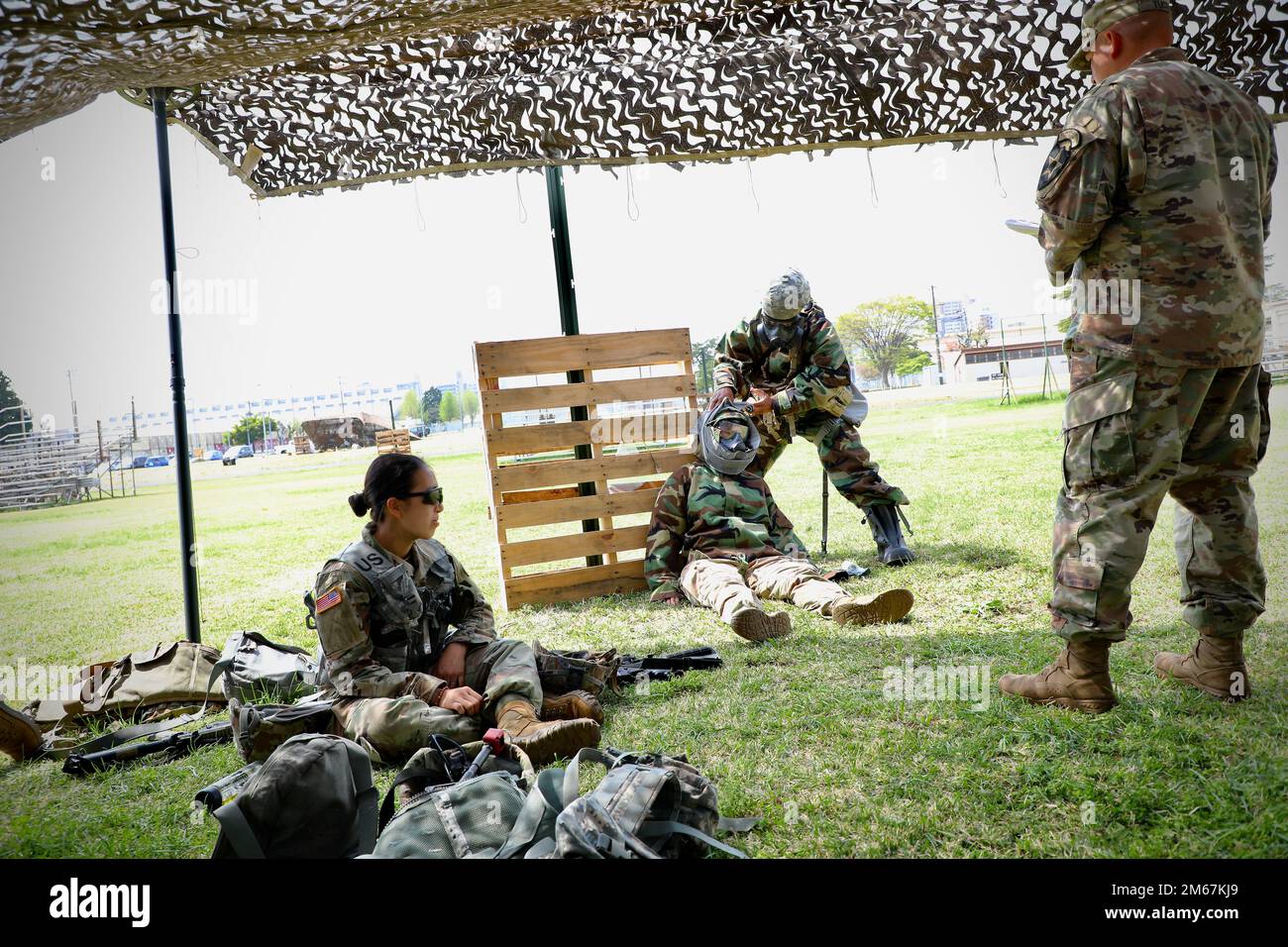 U s army japan expert soldier badge hi-res stock photography and images ...