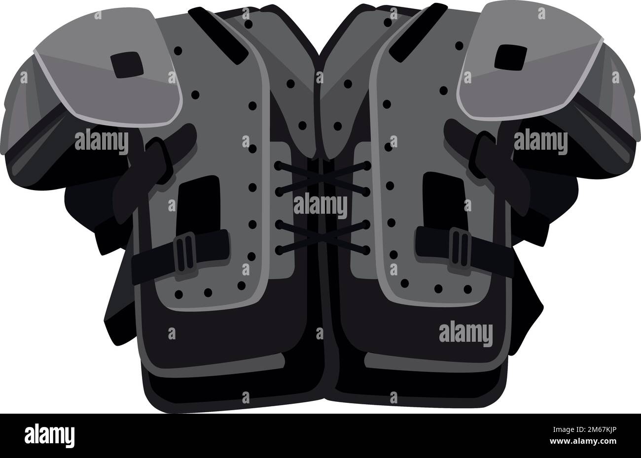 american football front protection Stock Vector Image & Art - Alamy