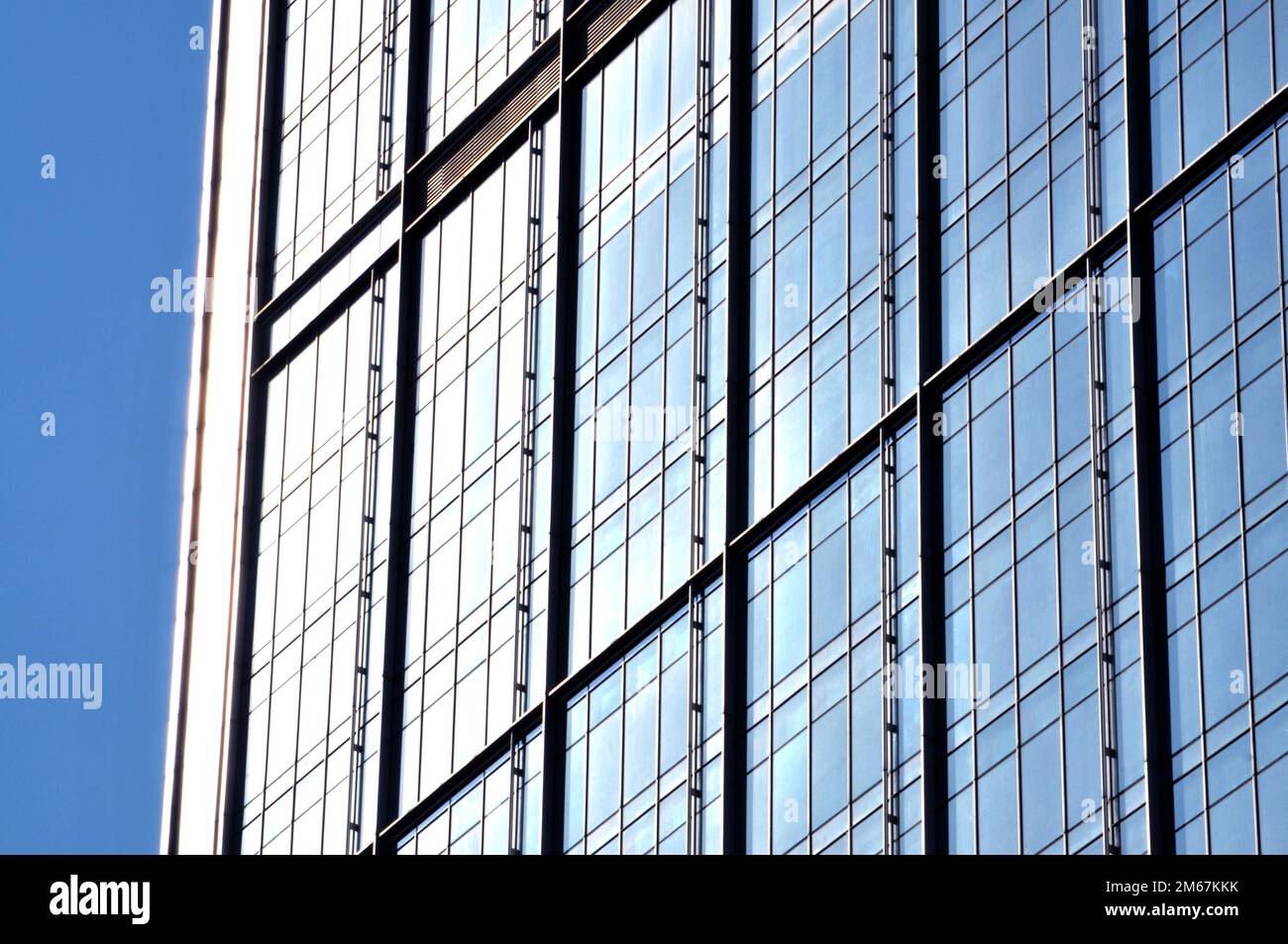 modern architecture with sun reflections Stock Photo - Alamy