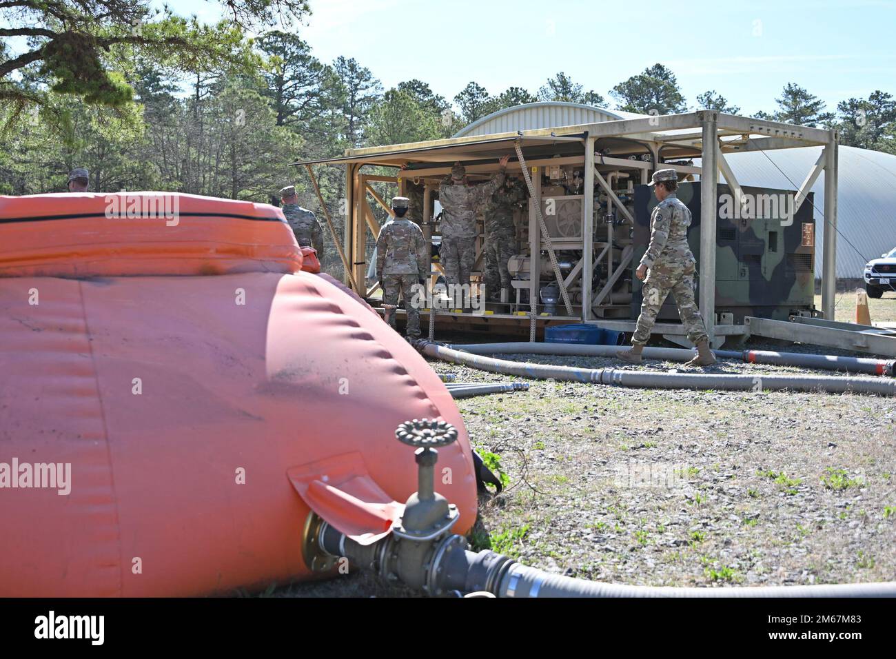 These TTC Dix/ 80th Training Command (TASS) solders are completing the ...