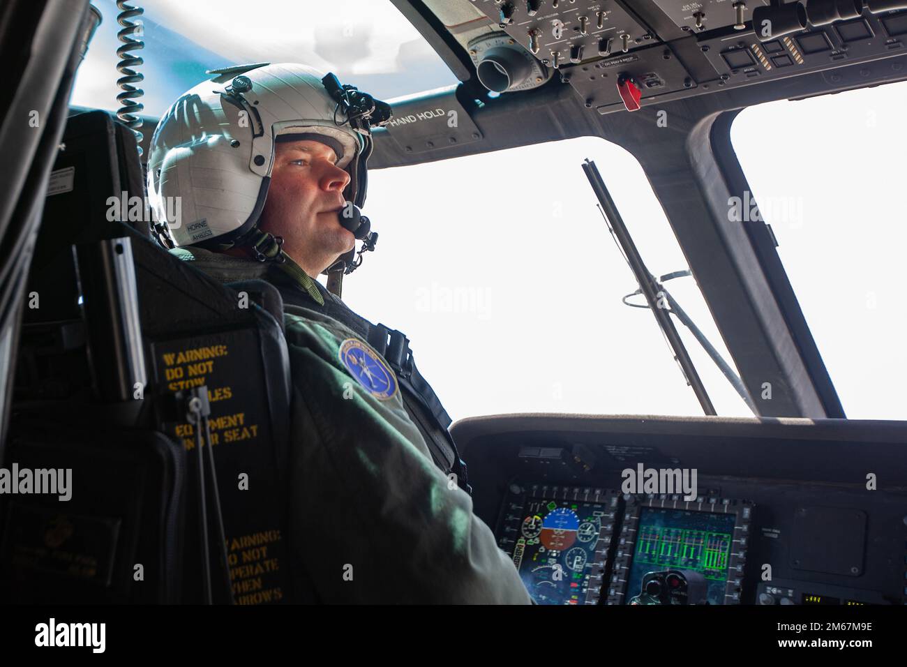 U.S. Marine Corps Lt. Col. Adam Horne, commanding officer of Marine ...