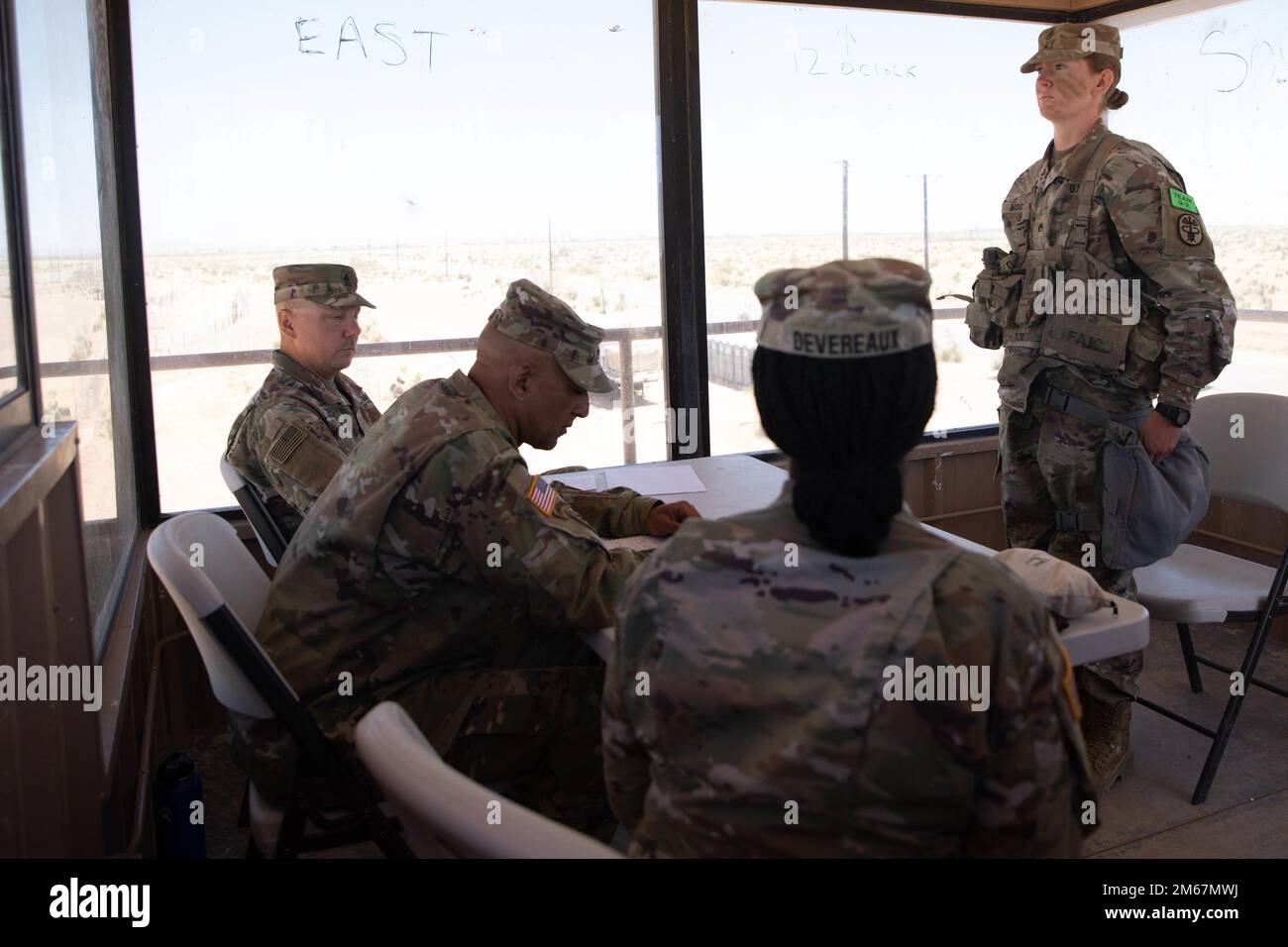 U.S. Army Staff Sgt. Tabitha Moore, an emergency medical service NCOIC ...