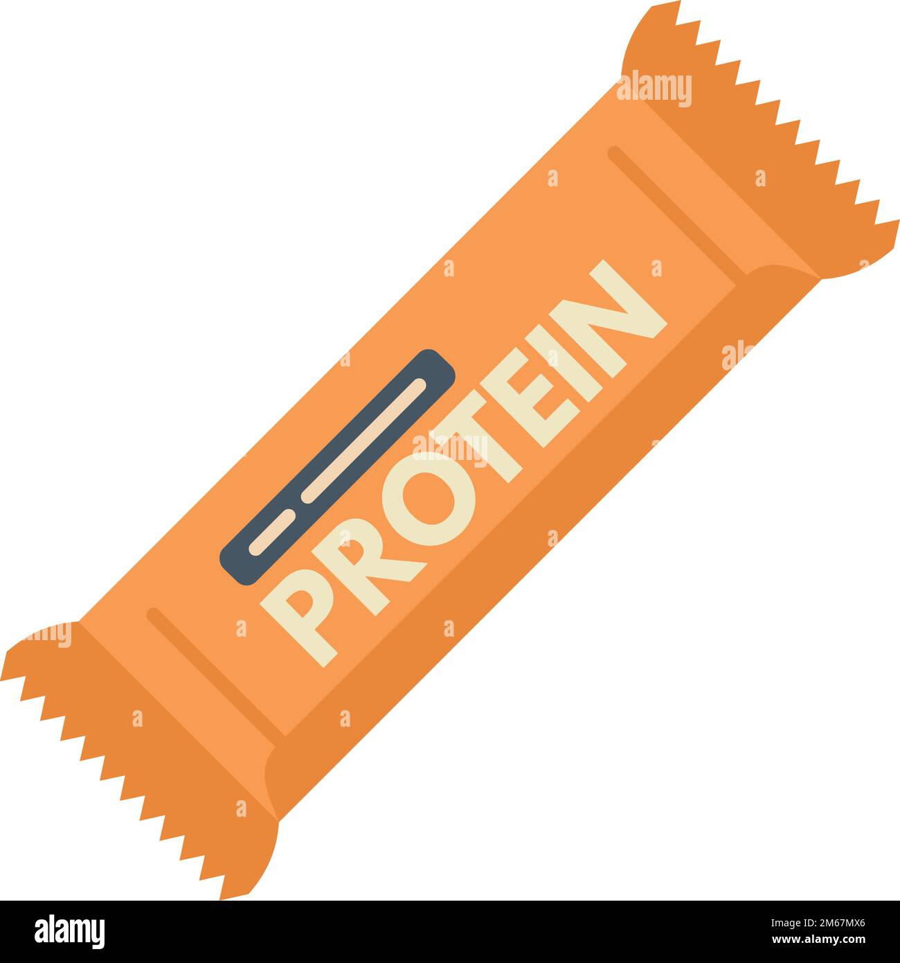 Diet protein icon flat vector. Gym food. Muscle nutrition isolated ...