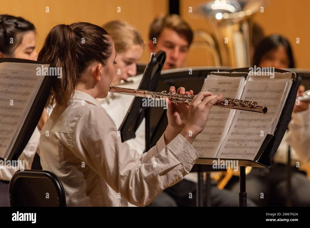 School music corps hi-res stock photography and images - Alamy