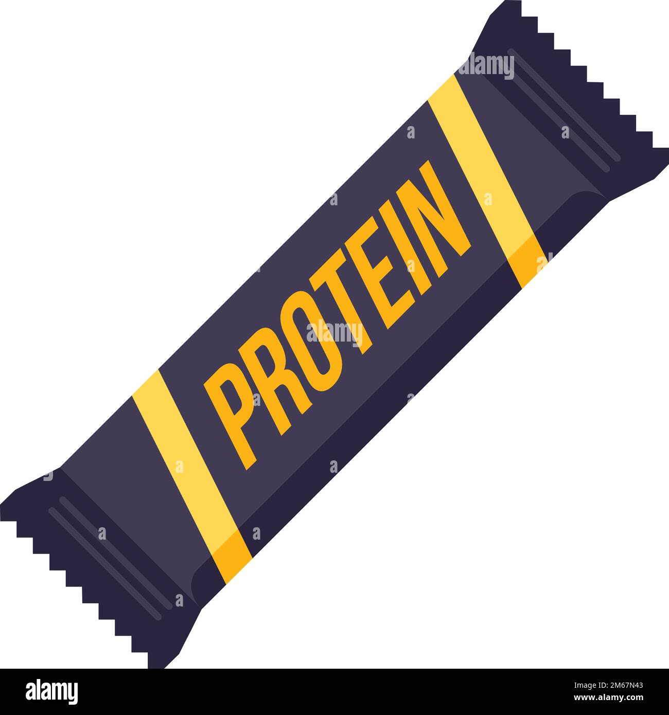 Protein energy icon flat vector. Sport nutrition. Gym food isolated ...