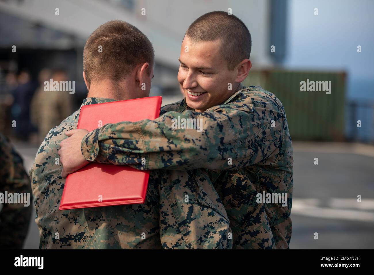 U.S. Marine Corps Cpl. Ryan Beachner, a light armored vehicle mechanic ...