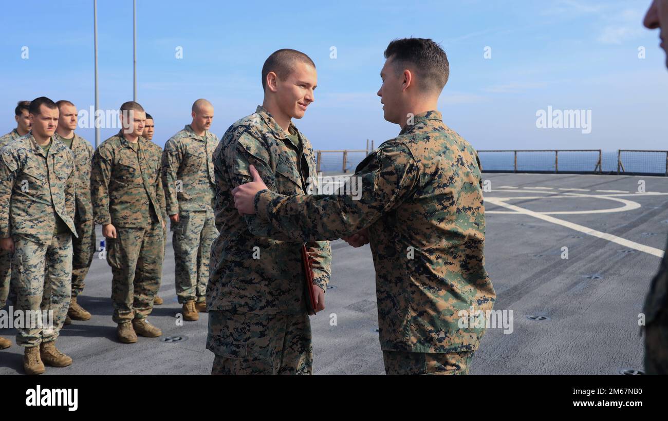 U.S. Marine Corps Cpl. Ryan Beachner, a light armored vehicle mechanic ...