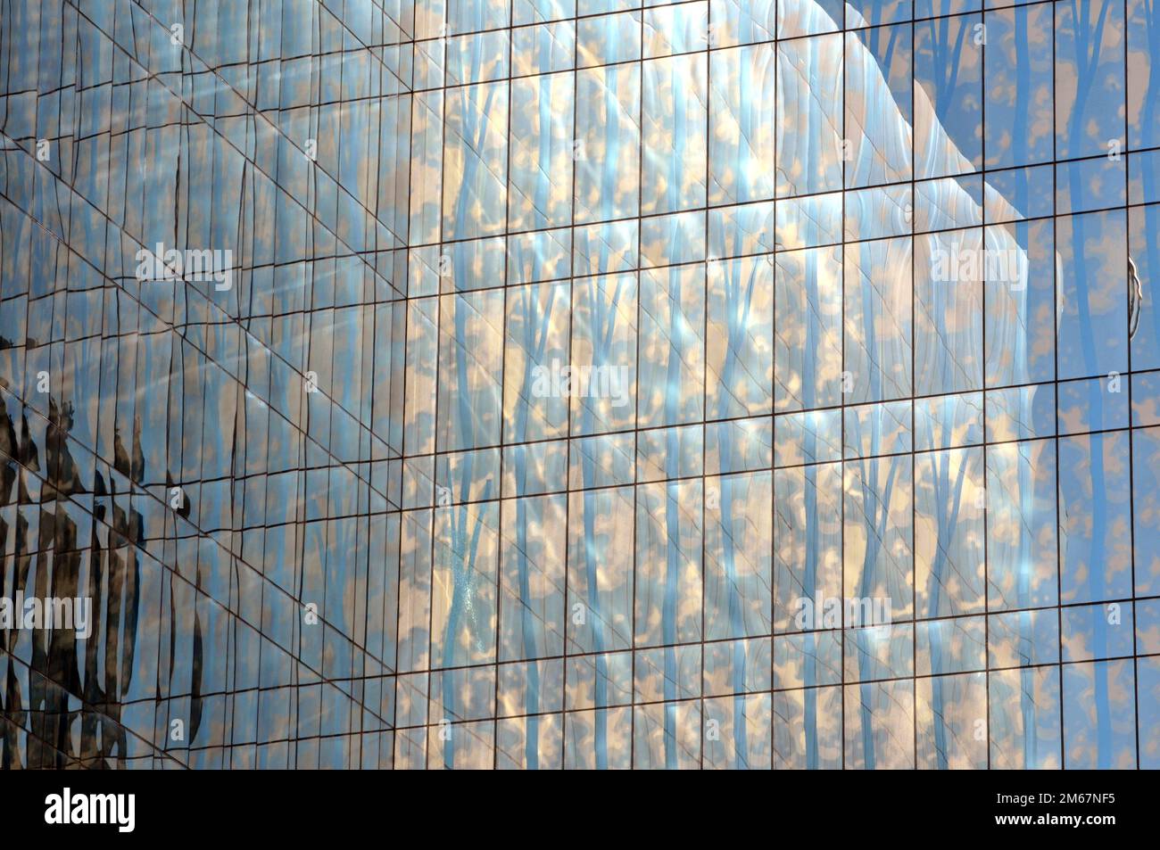 modern architecture with sun reflections Stock Photo - Alamy