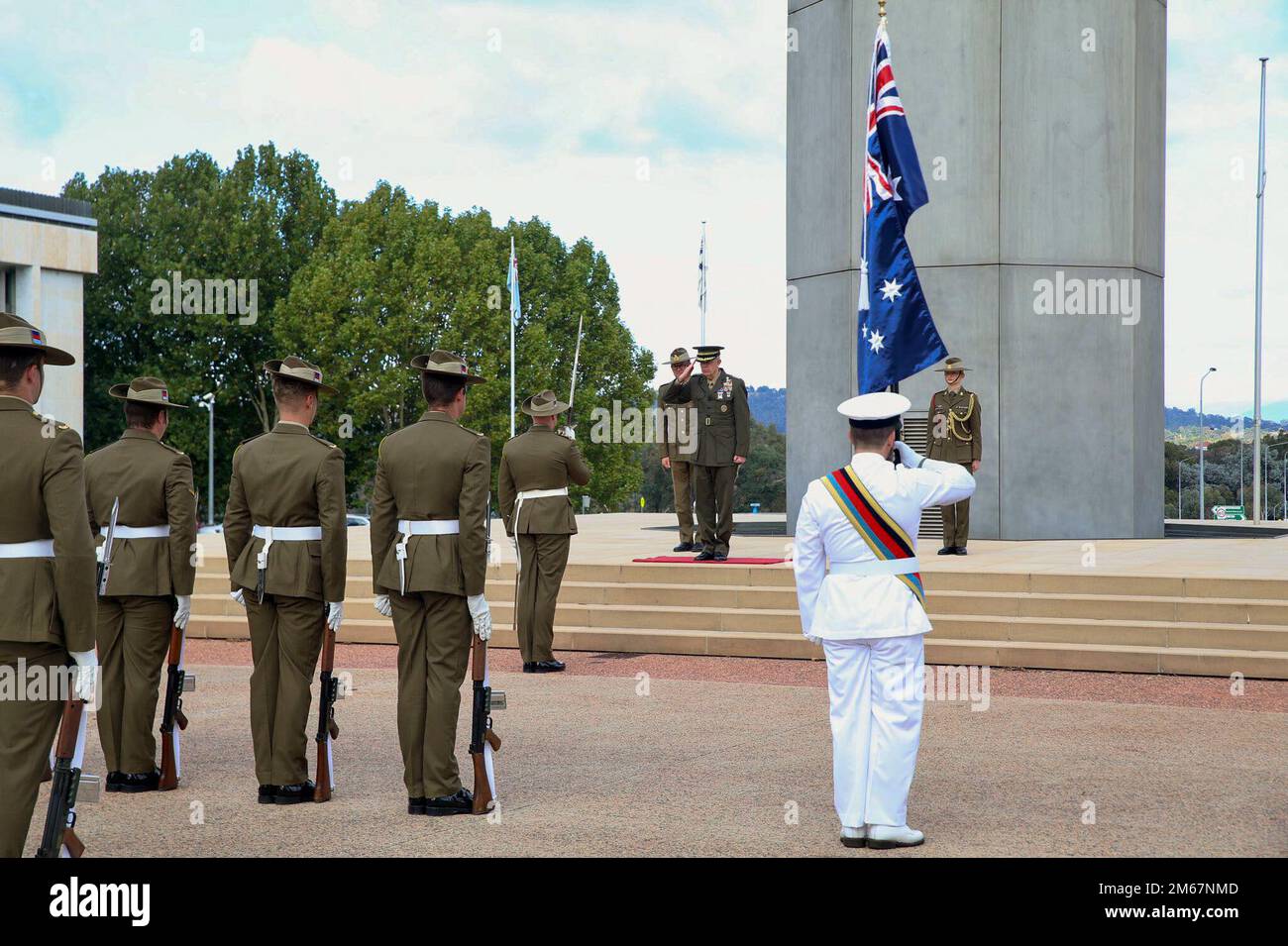 The 38th Commandant of the Marine Corps, Gen. David H. Berger was given ...