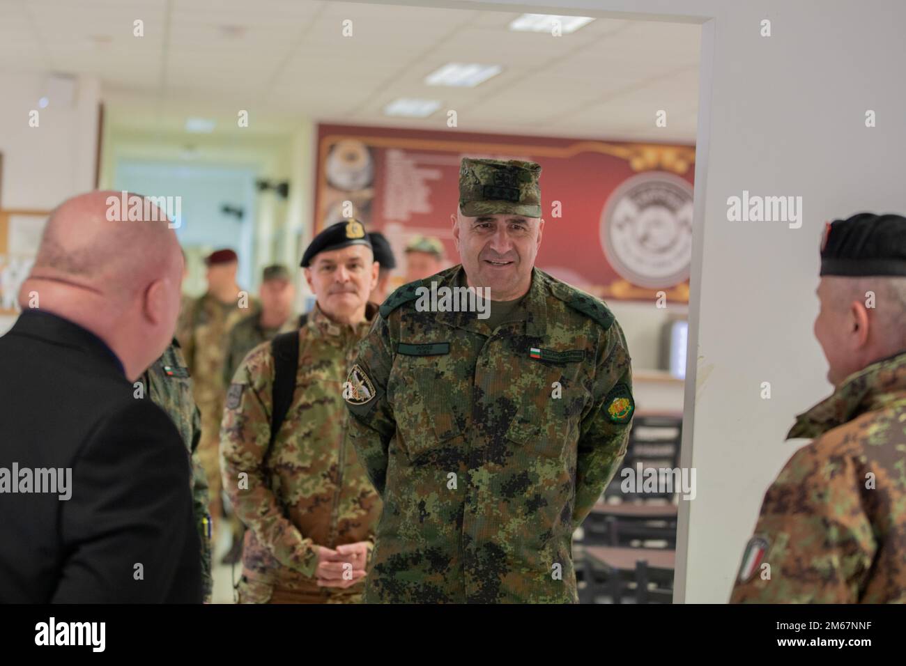 Lt. Gen. Dimitar Iliev, deputy chief of defense, Ministry of Defense of ...