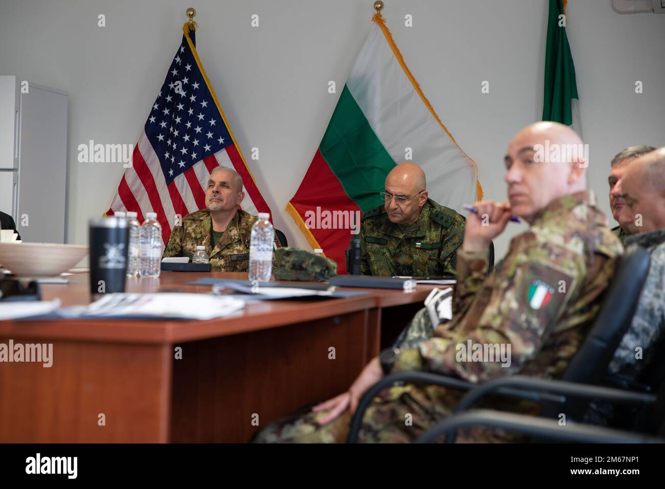 Lt. Gen. Dimitar Iliev, deputy chief of defense, Ministry of Defense of ...