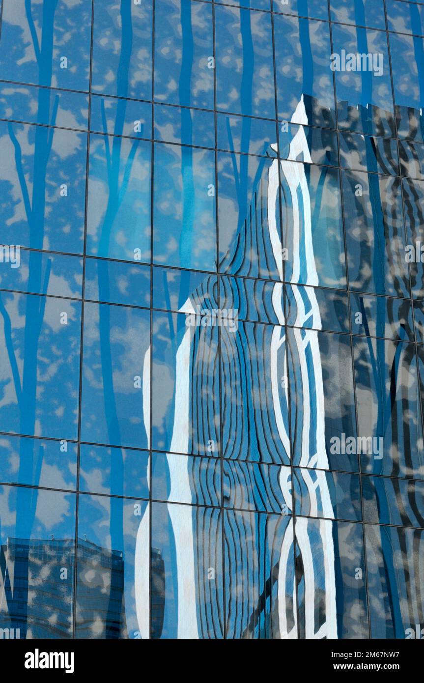 modern architecture with sun reflections Stock Photo - Alamy