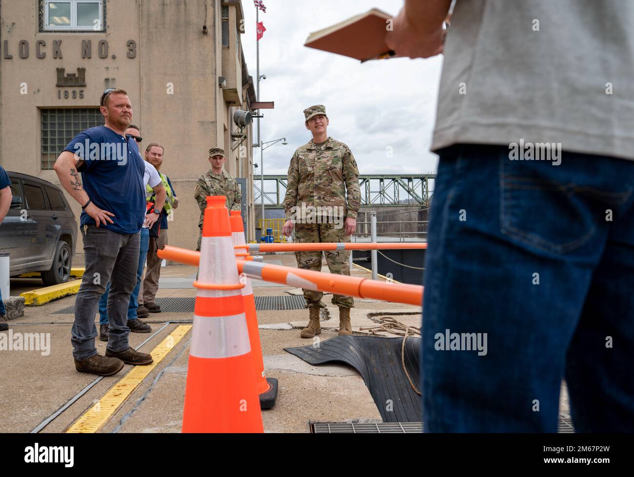 Robert Nuss, U.S. Army Corps of Engineers Pittsburgh District mechanic ...