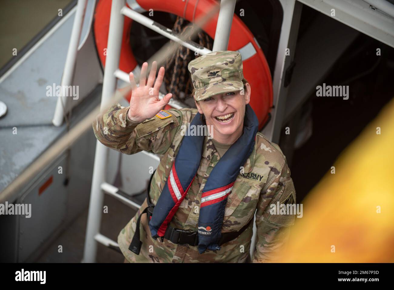 Col. Kimberly Peeples, commander and district engineer of the Great ...