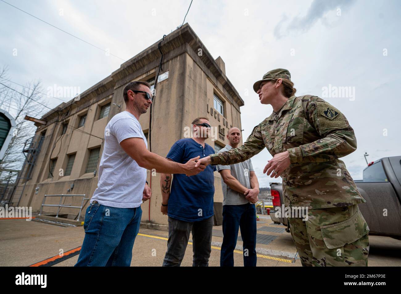 Col. Kimberly Peeples, commander and district engineer of the Great ...