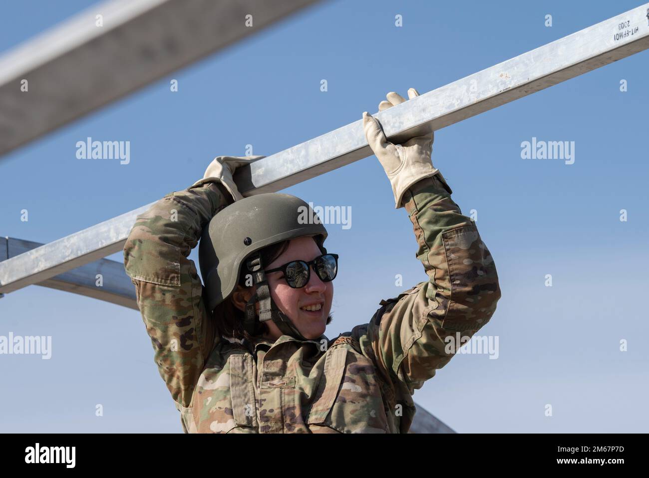U.S. Air Force Senior Airman Alysa Turbeville, a Pacific Air Forces ...