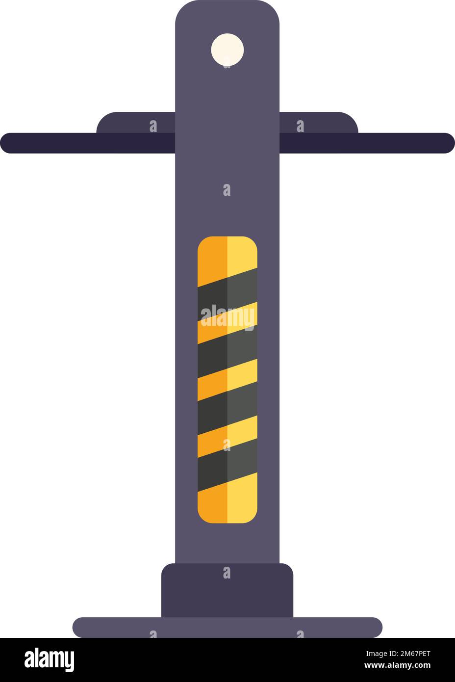 Automotive lift icon flat vector. Auto garage. Repair service isolated ...