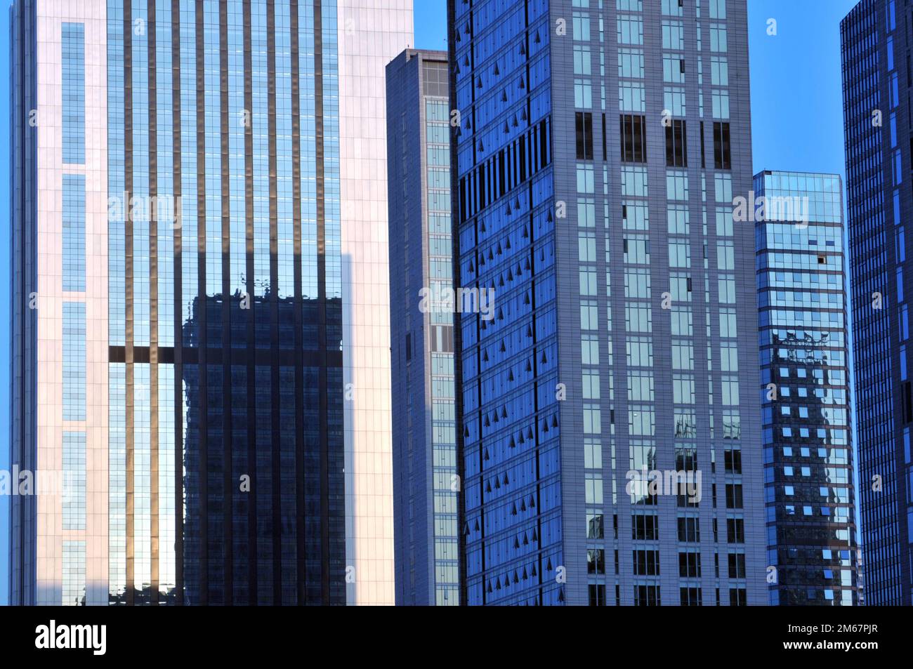 modern architecture with sun reflections Stock Photo - Alamy