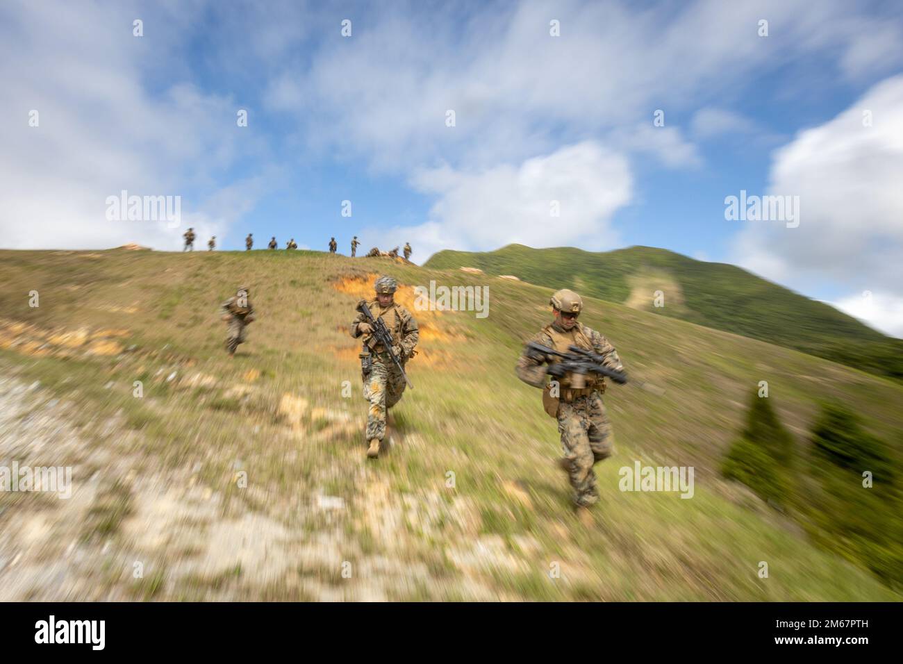 U.S. Marines with 1st Battalion, 3d Marines, 3d Marine Division ...