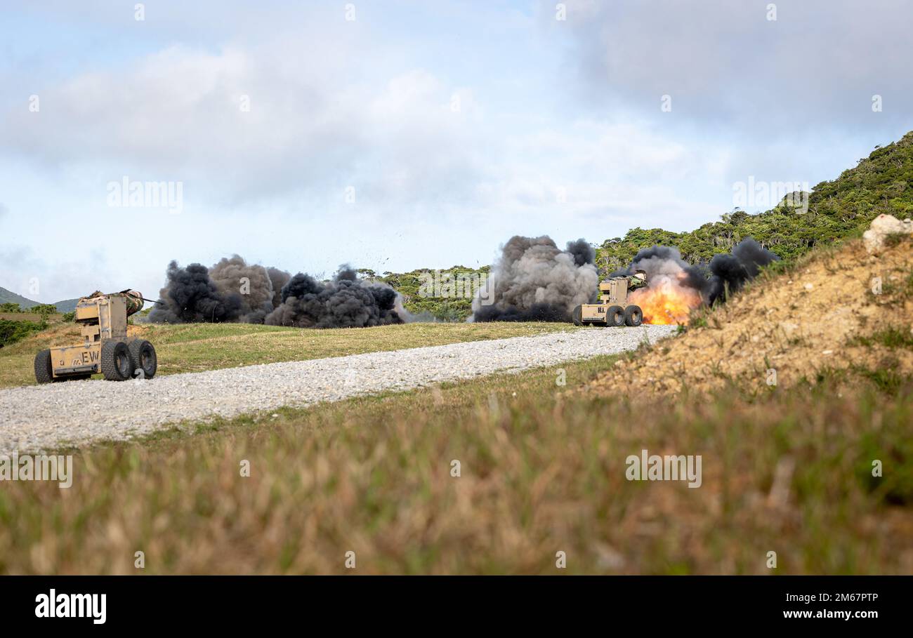 U.S. Marines with 1st Battalion, 3d Marines, 3d Marine Division ...