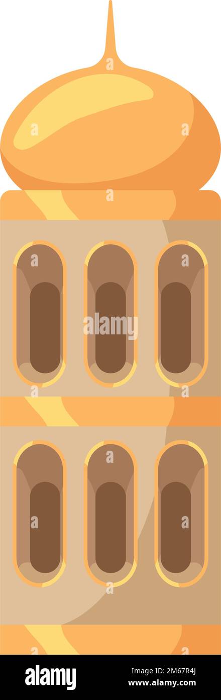 golden mosque tower Stock Vector Image & Art - Alamy