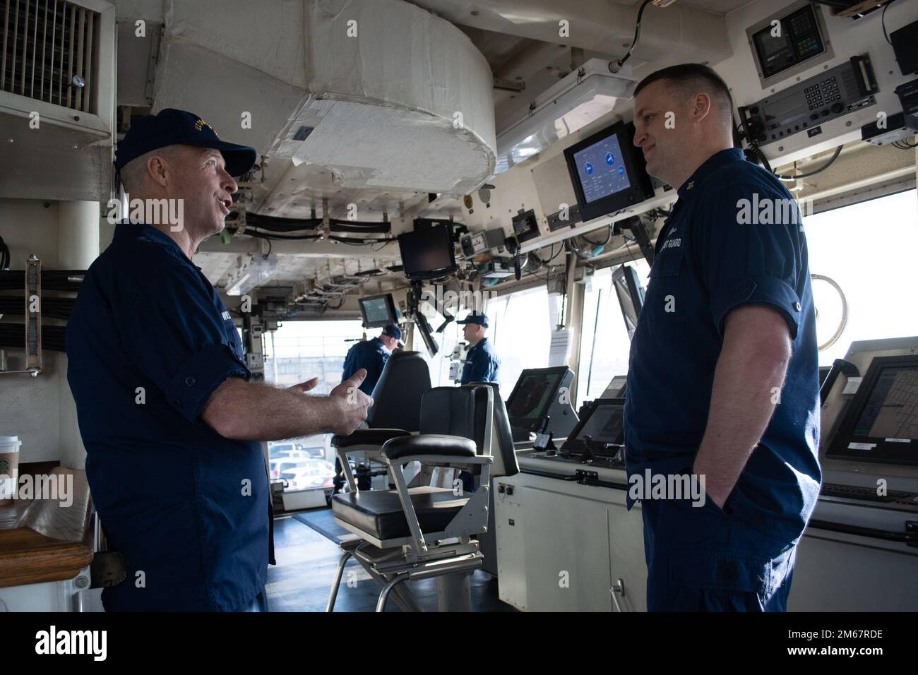Master Chief Petty Officer of the Coast Guard Reserve George M ...