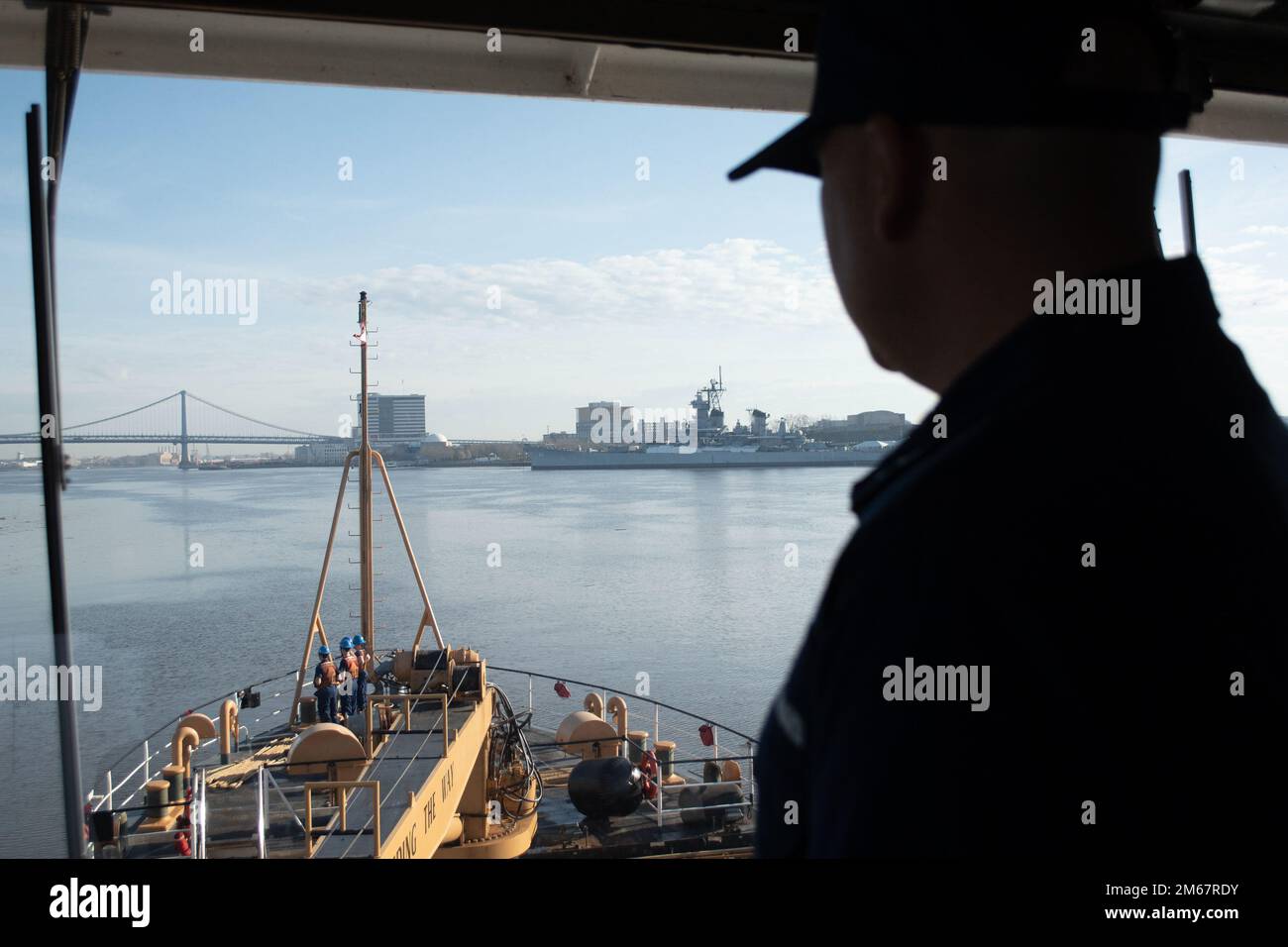 The U.S. Coast Guard Cutter William Tate, a 175-foot keeper-class ...