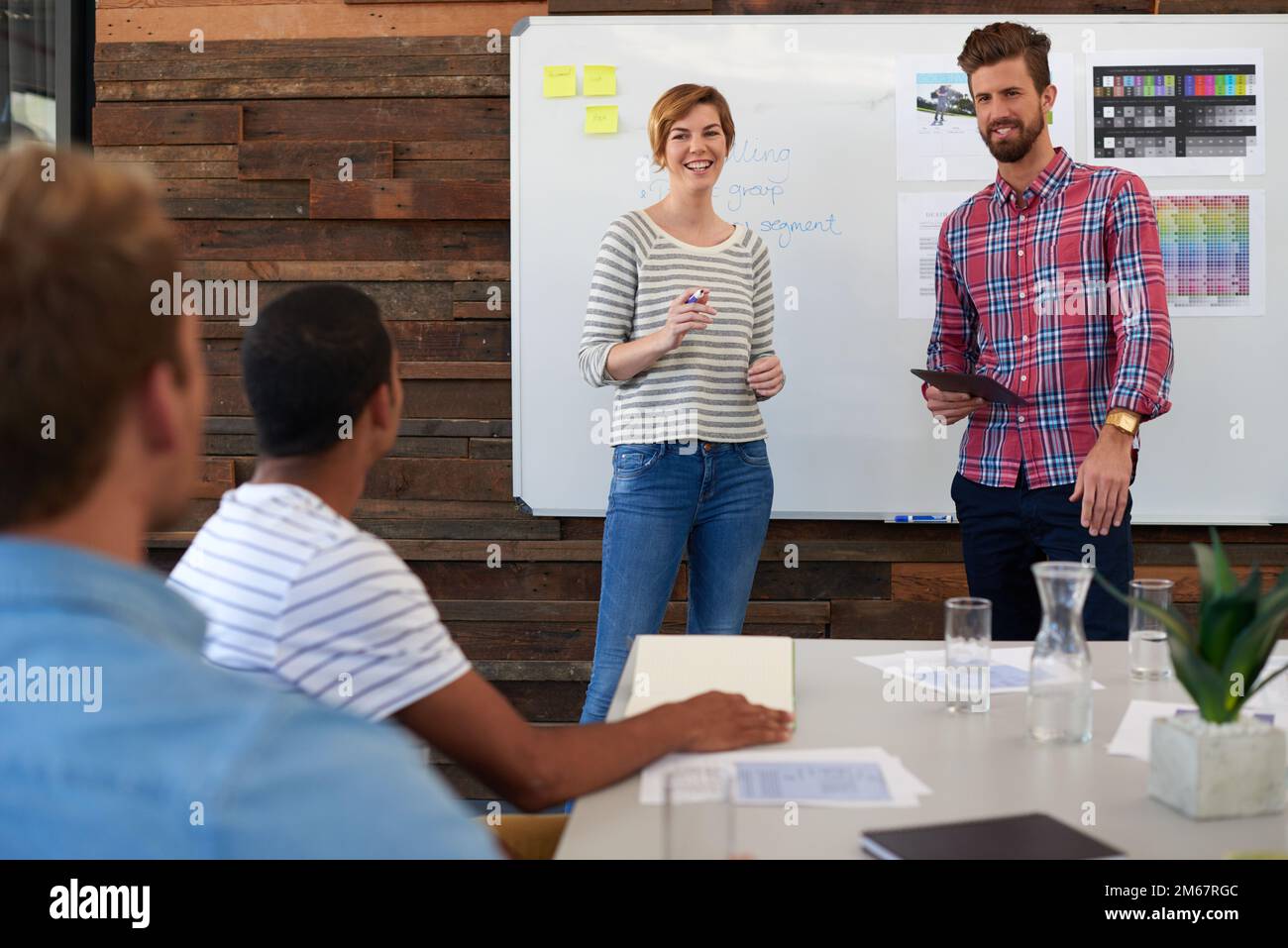Theyve got their thinking caps on. a group of young designers ...