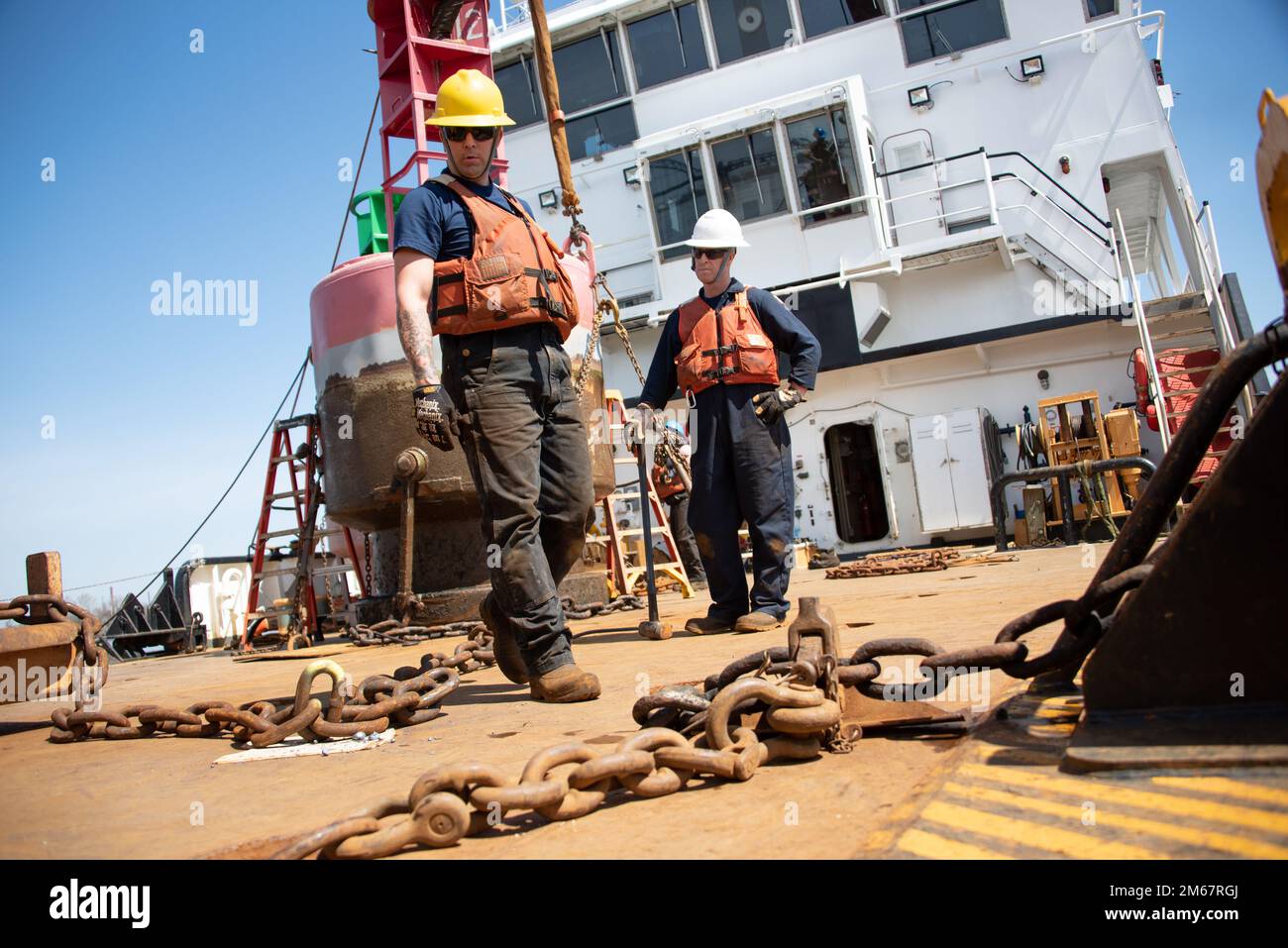 Master Chief Petty Officer of the Coast Guard Reserve George M ...