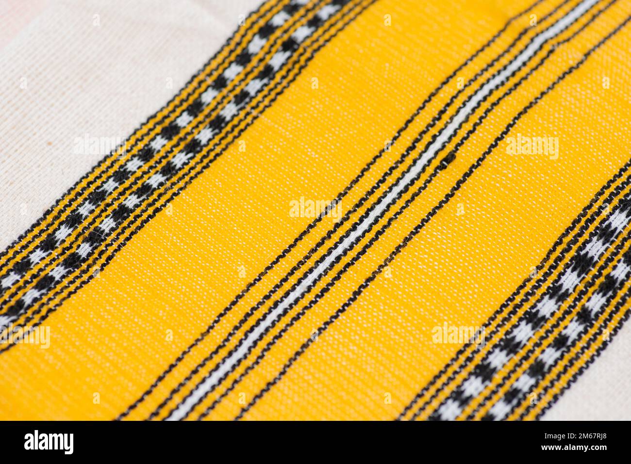 Ethiopian produced textile shot up close Stock Photo - Alamy