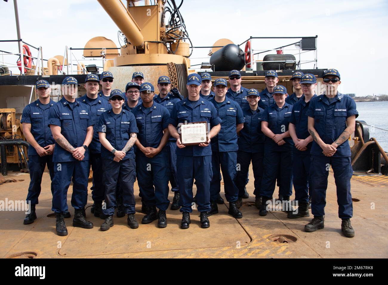 Master Chief Petty Officer of the Coast Guard Reserve George M ...