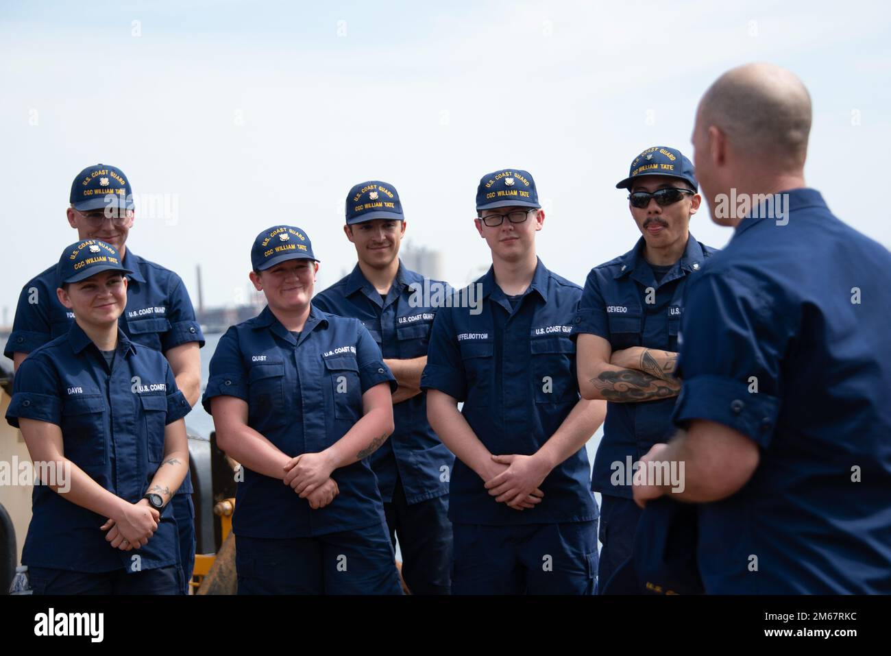 Master Chief Petty Officer of the Coast Guard Reserve George M ...