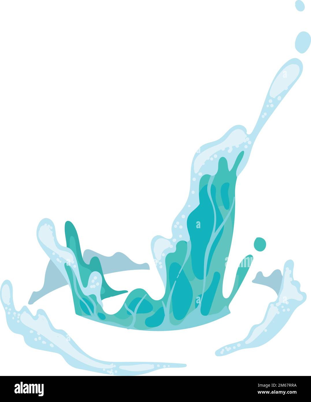 h2o splash liquid nature Stock Vector Image & Art - Alamy