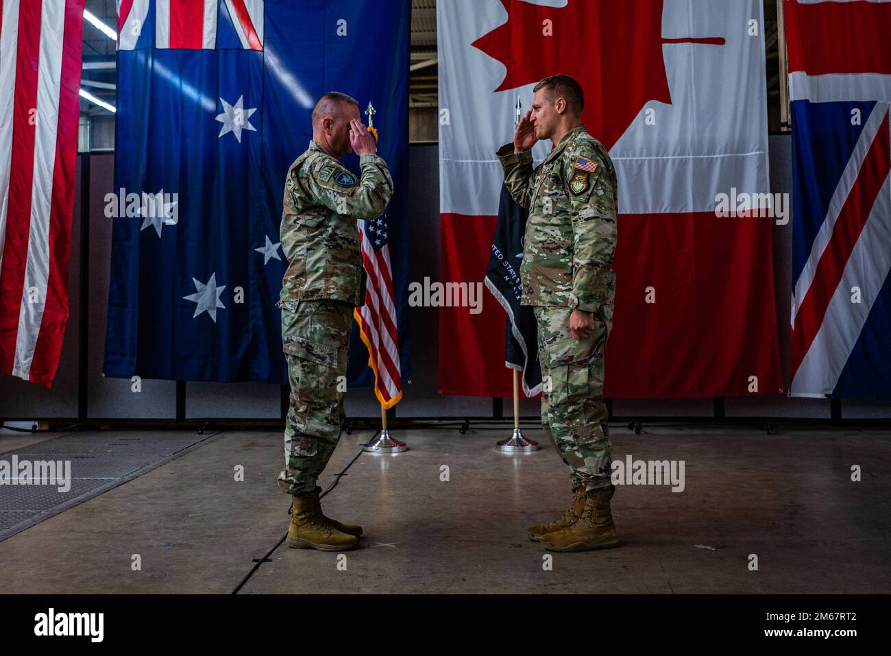 U.S. Space Force Lt. Col. Matthew Lintker, 18th Space Defense Squadron ...