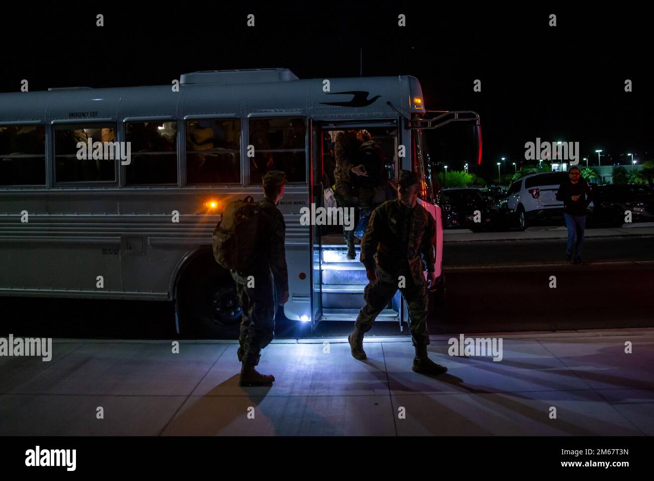 U.S. Marines with 2nd Battalion, 7th Marine Regiment, 1st Marine ...