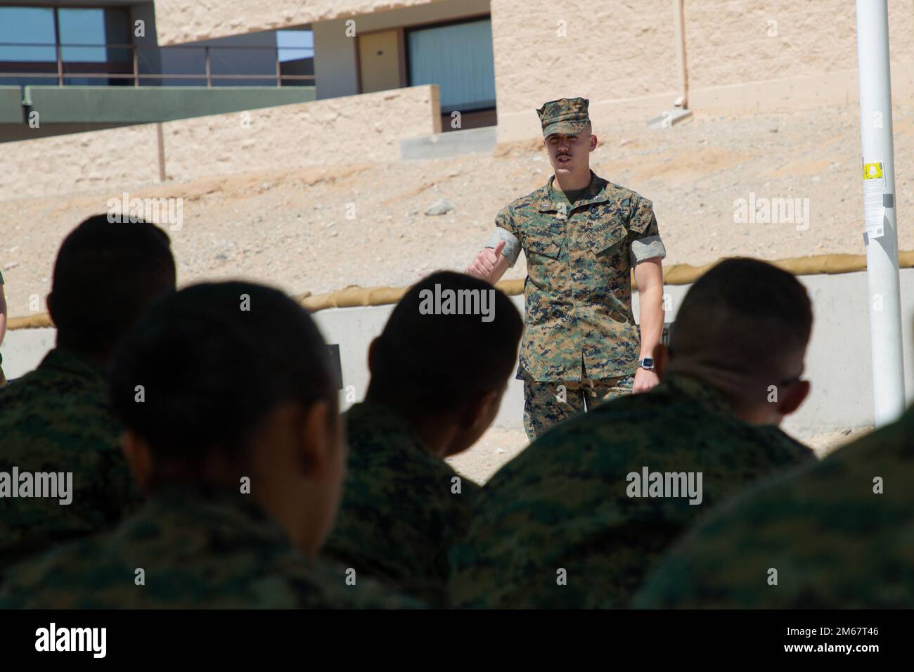 U.S. Marine Corps 1st Lt. Jacob Carmin, legal assistance section head ...