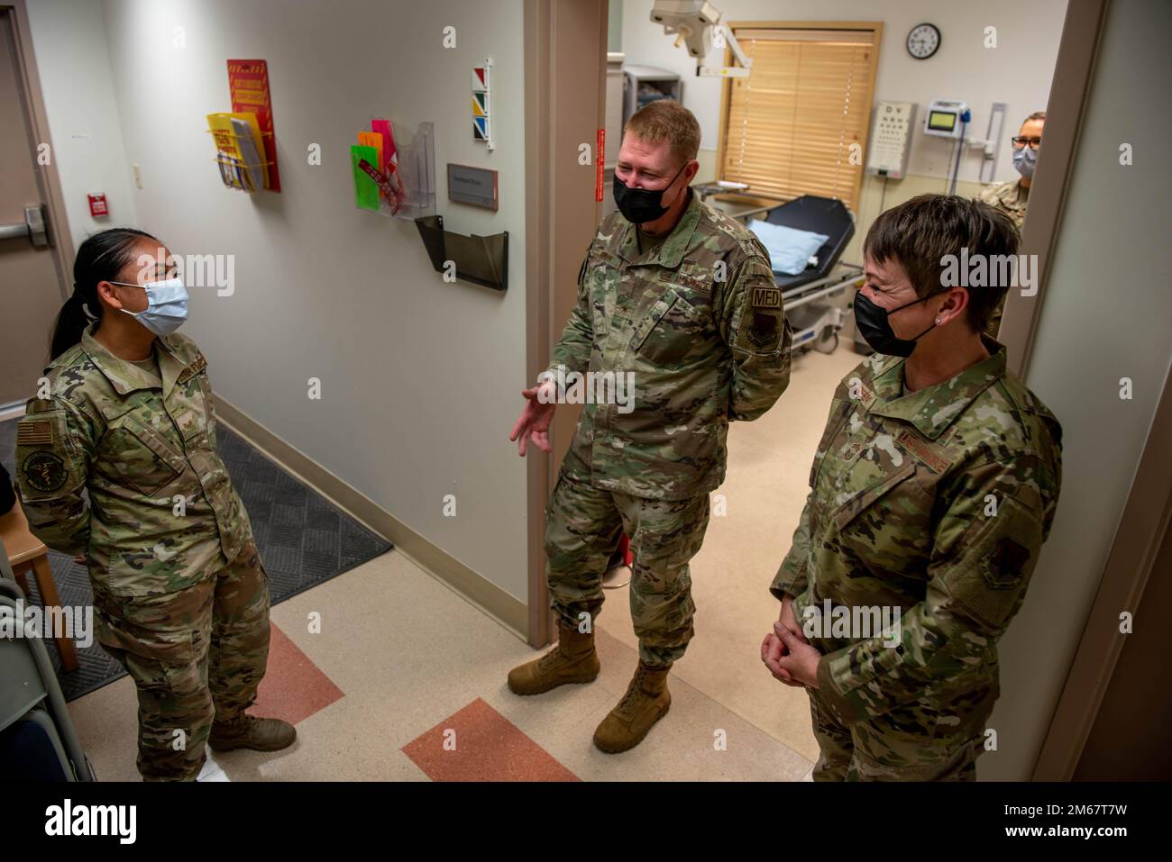 (left to right) U.S. Air Force Airman assigned to the Aerospace Medical ...
