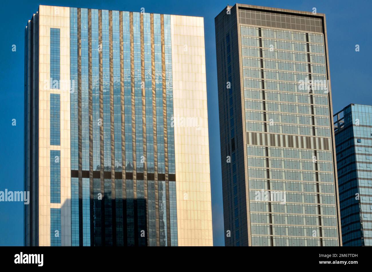 modern architecture with sun reflections Stock Photo - Alamy