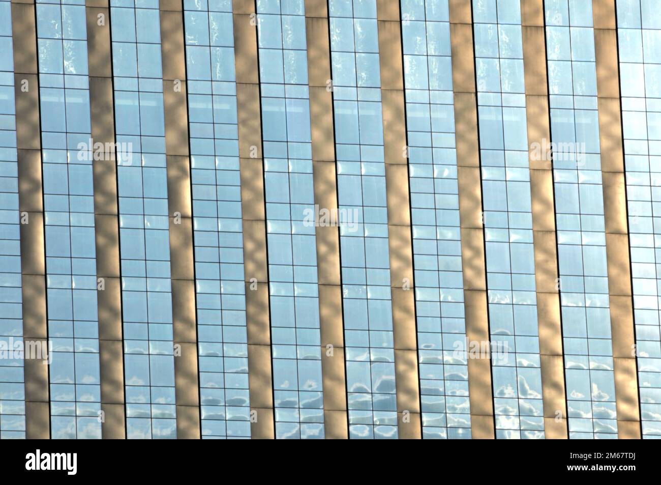 modern architecture with sun reflections Stock Photo - Alamy