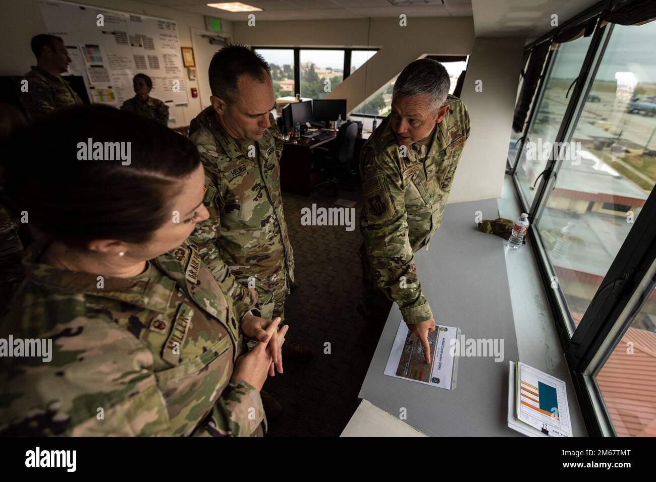 U.S. Army Brig. Gen. Jared P. Helwig, center, Indo-Pacific Command ...