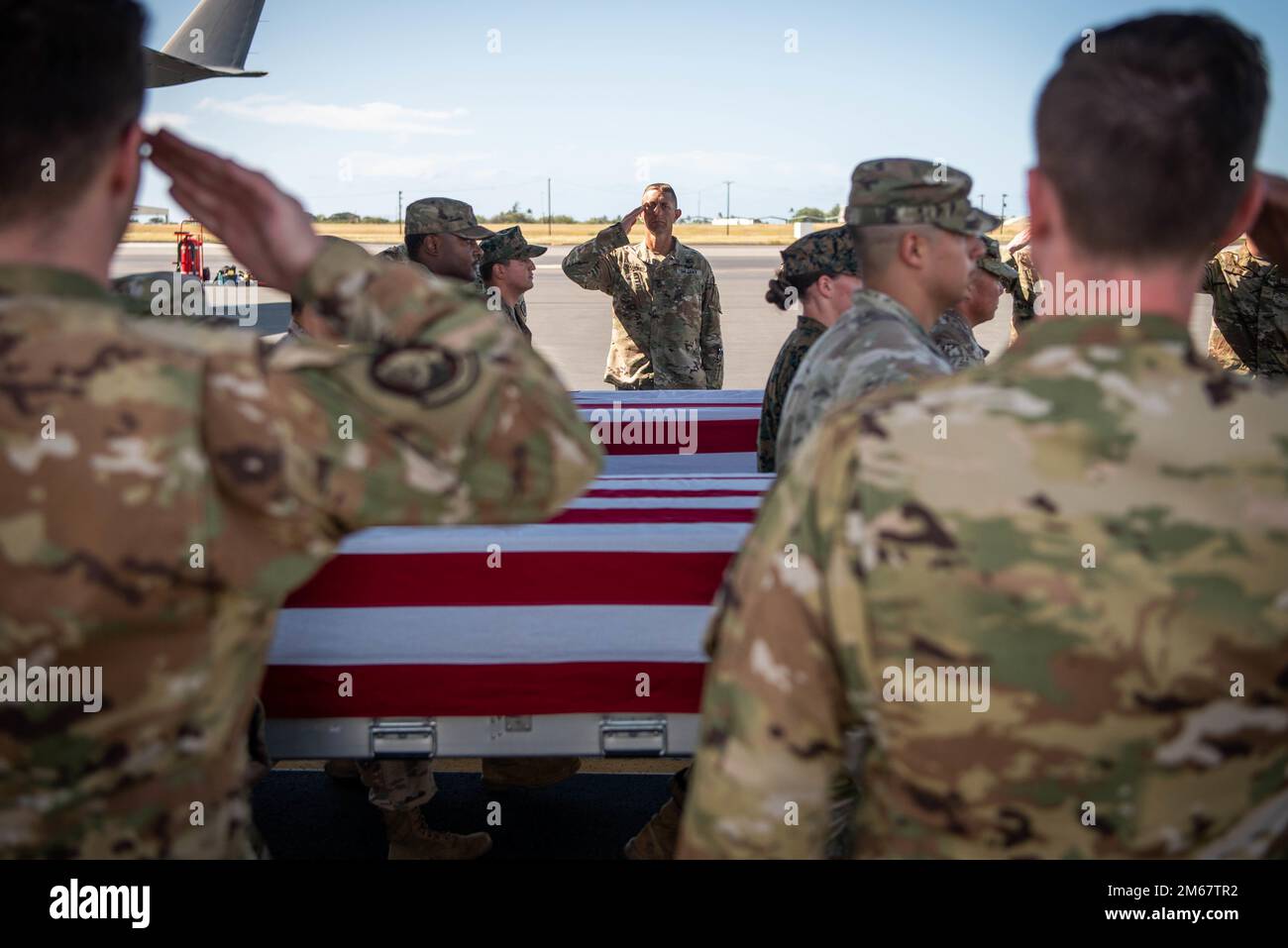 U.S. service members with the Defense POW/MIA Accounting Agency (DPAA ...