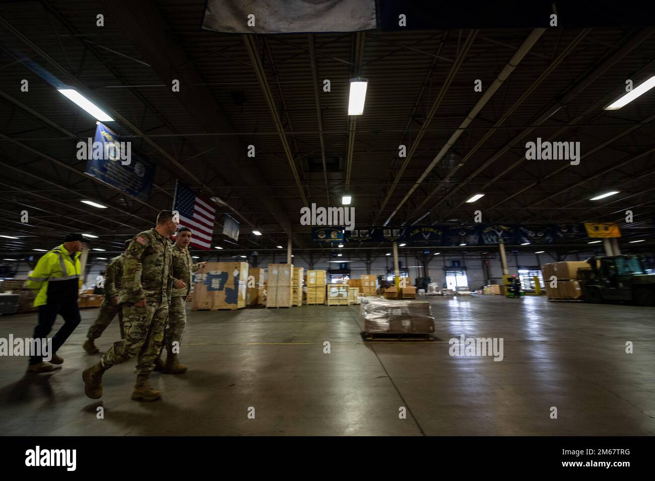 U.S. Army Brig. Gen. Jared P. Helwig, front left, Indo-Pacific Command ...