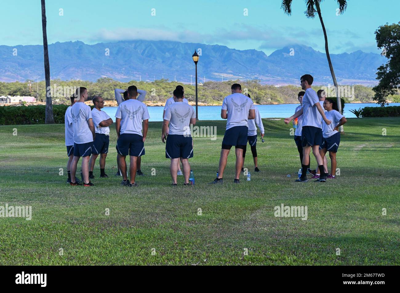 Students attending the Noncommissioned Officer Academy at the Binnicker ...