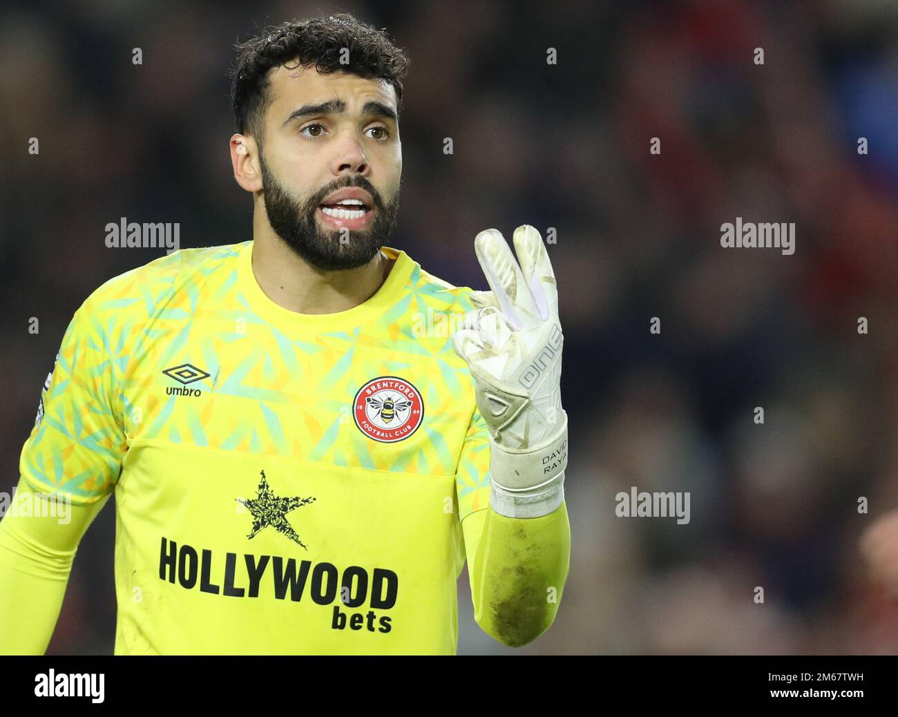 David raya brentford hi-res stock photography and images - Alamy